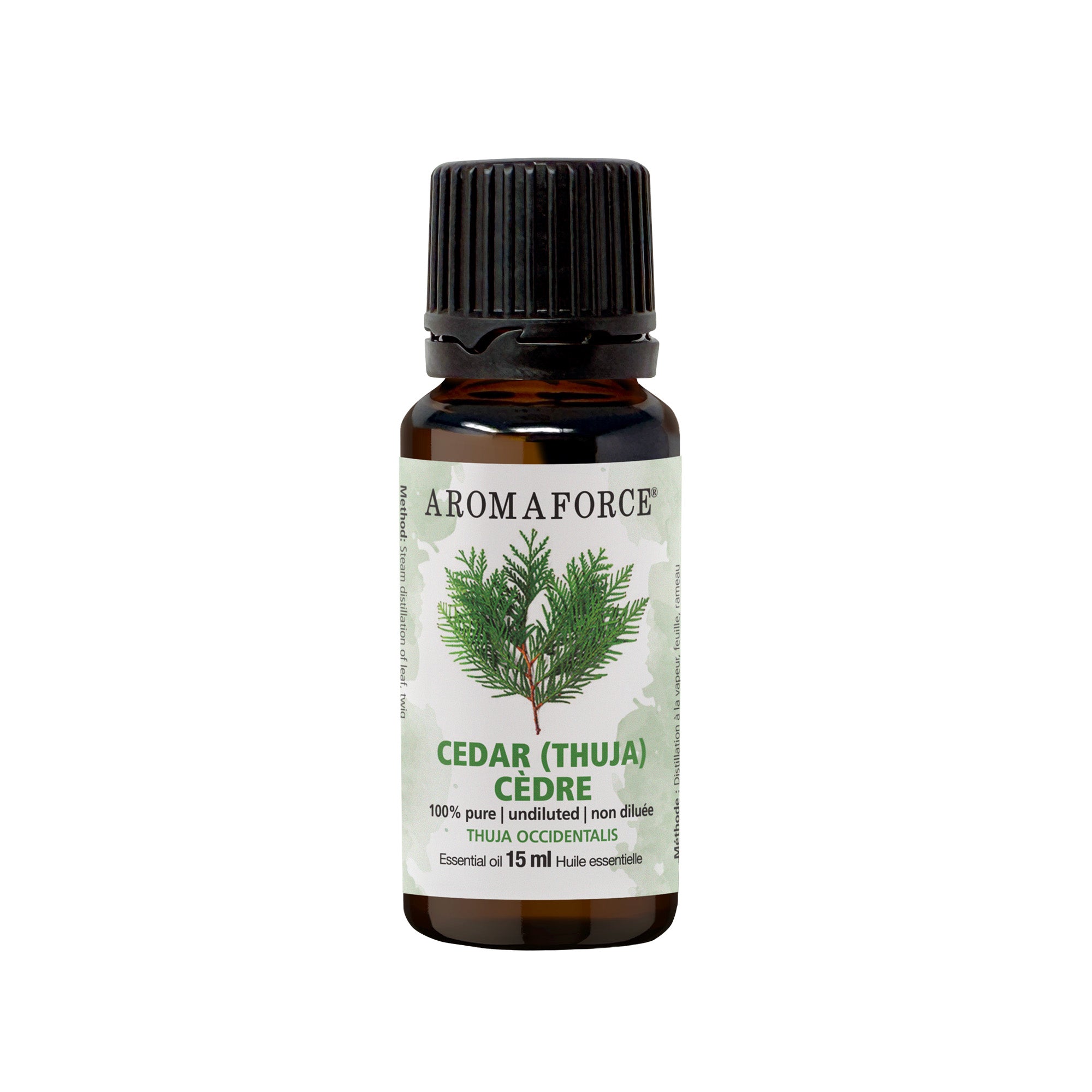 Cedar leaf Essential Oil 100% pure 15mL Aromaforce